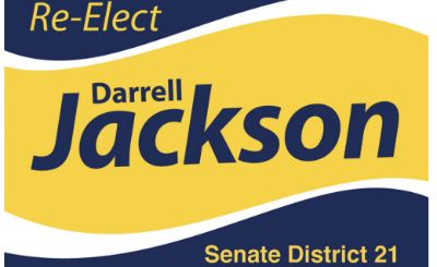 Welcome to the Senator Darrell Jackson Website